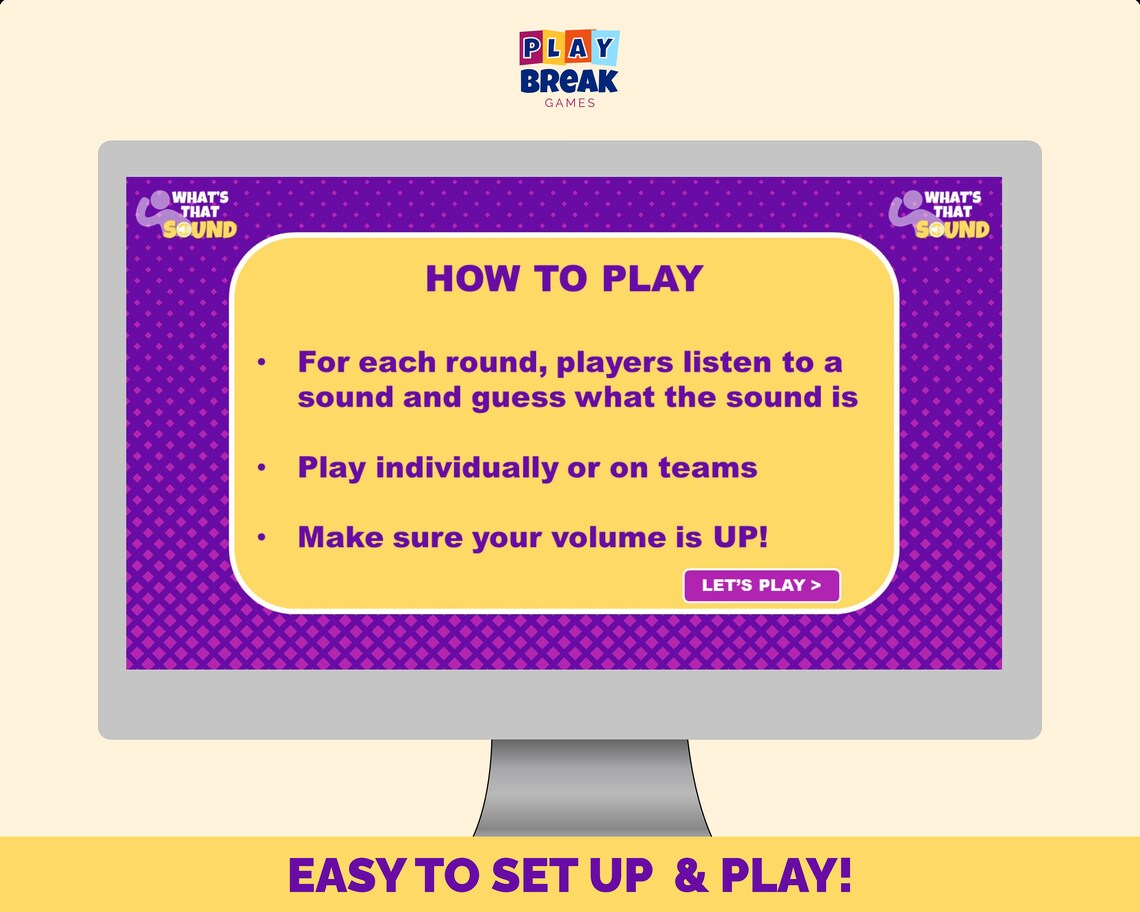 Guess the Sound Game Vol 1 | Powerpoint Games for Zoom Party | Family ...