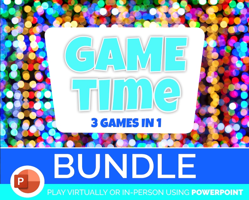Game Party Pack Bundle - Jeopardy Trivia Zoom Game - PC MAC iPad ...