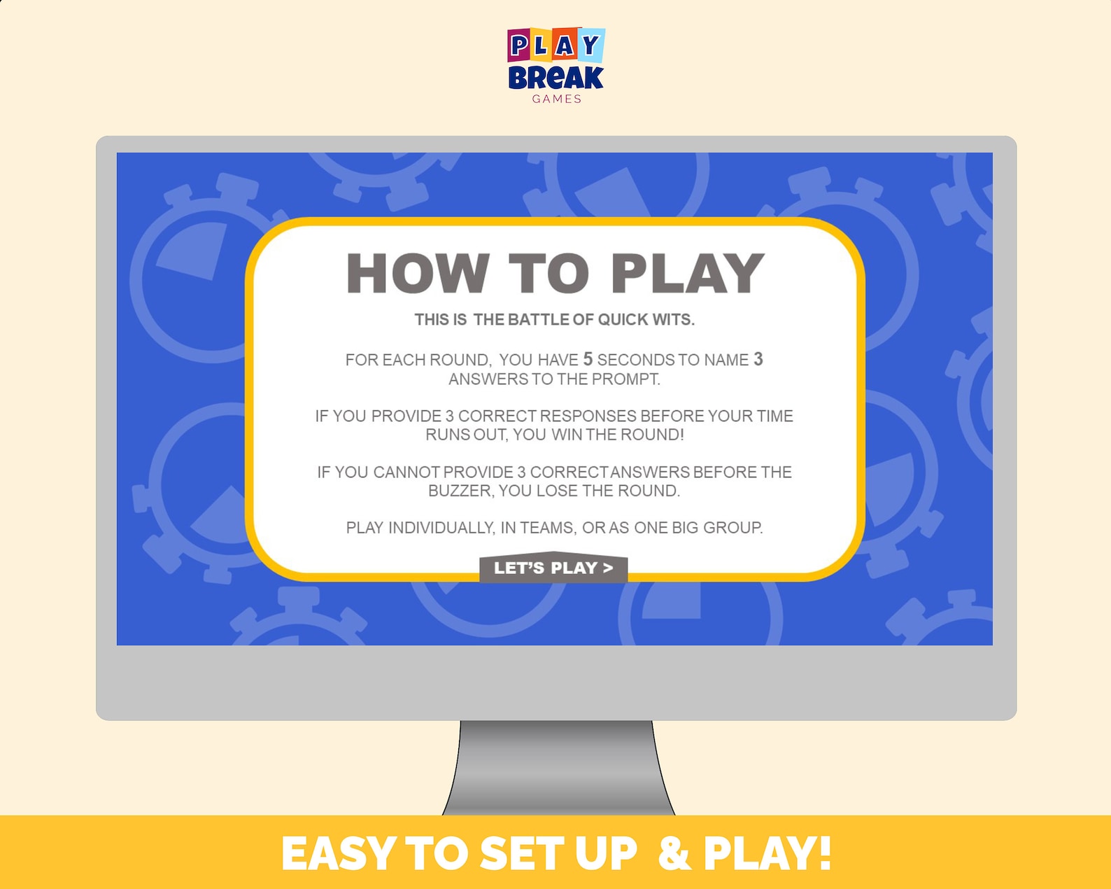 5 Second Guessing Trivia Game - Powerpoint Games for Zoom Party - Games ...