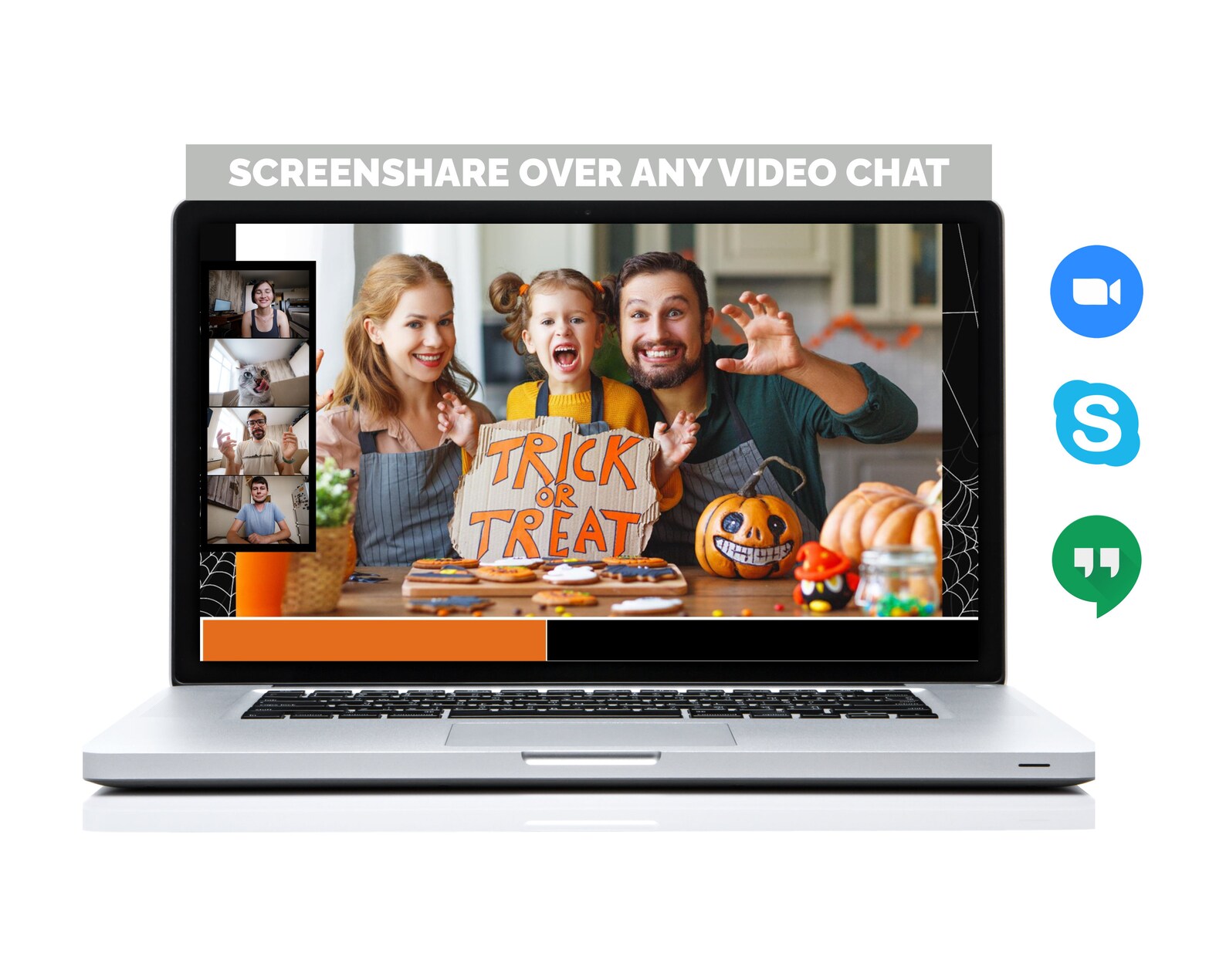 Halloween Picture Memory Game - Powerpoint Games for Zoom Party - Games ...