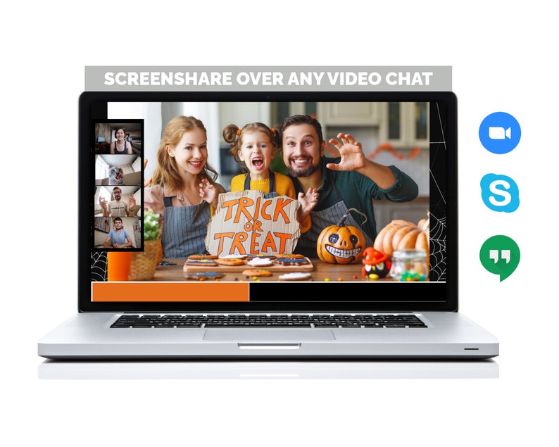 Halloween Picture Memory Game Powerpoint Games for Zoom - Etsy