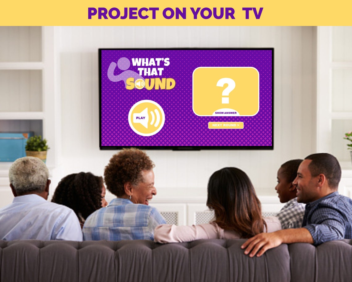 Guess the Sound Game Vol 1 | Powerpoint Games for Zoom Party | Family ...