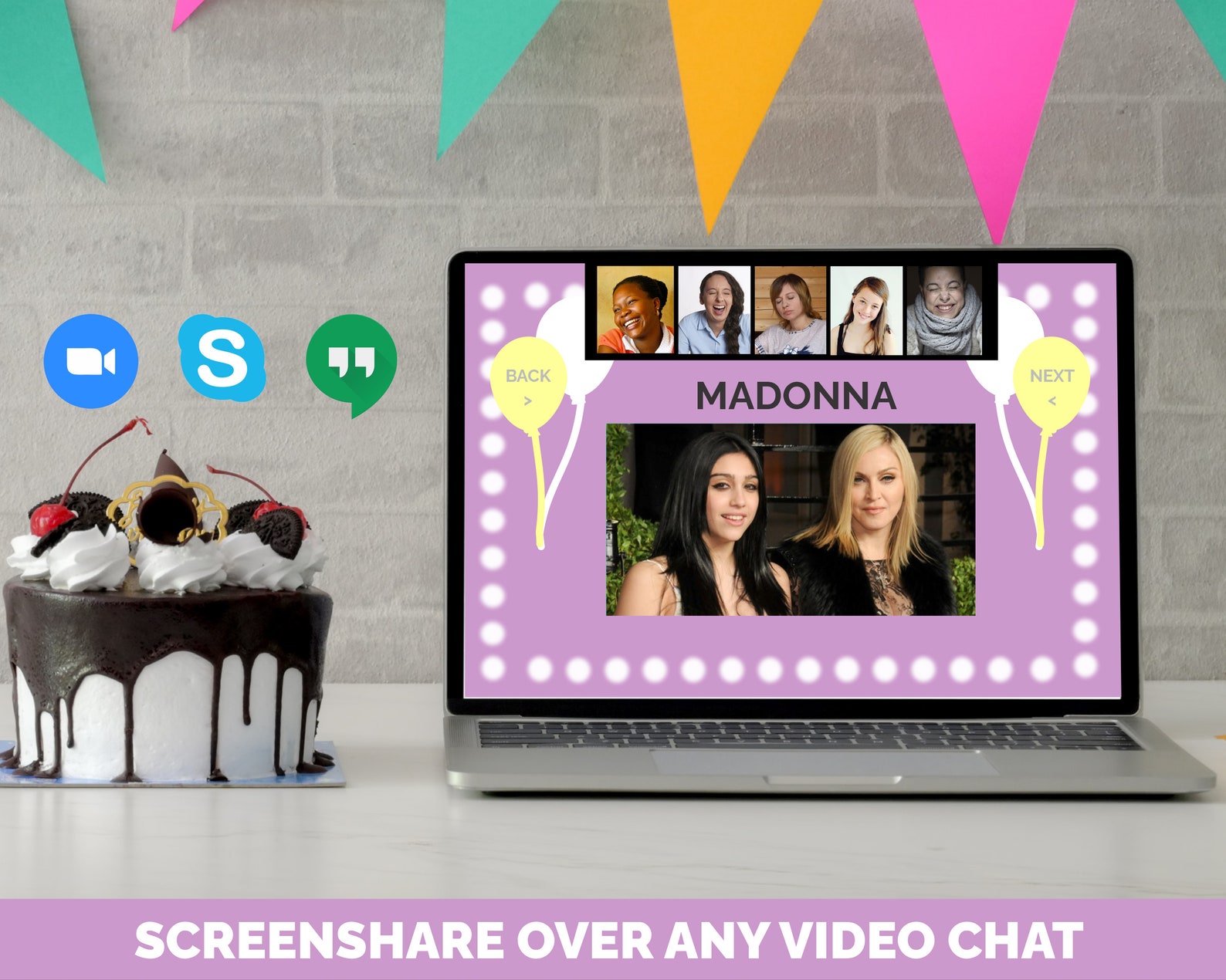 Virtual Girl Baby Shower Game Celebrity Baby Name Game | Etsy