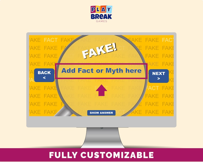 Fact Checked True or False Trivia Game - Powerpoint for Zoom Party ...