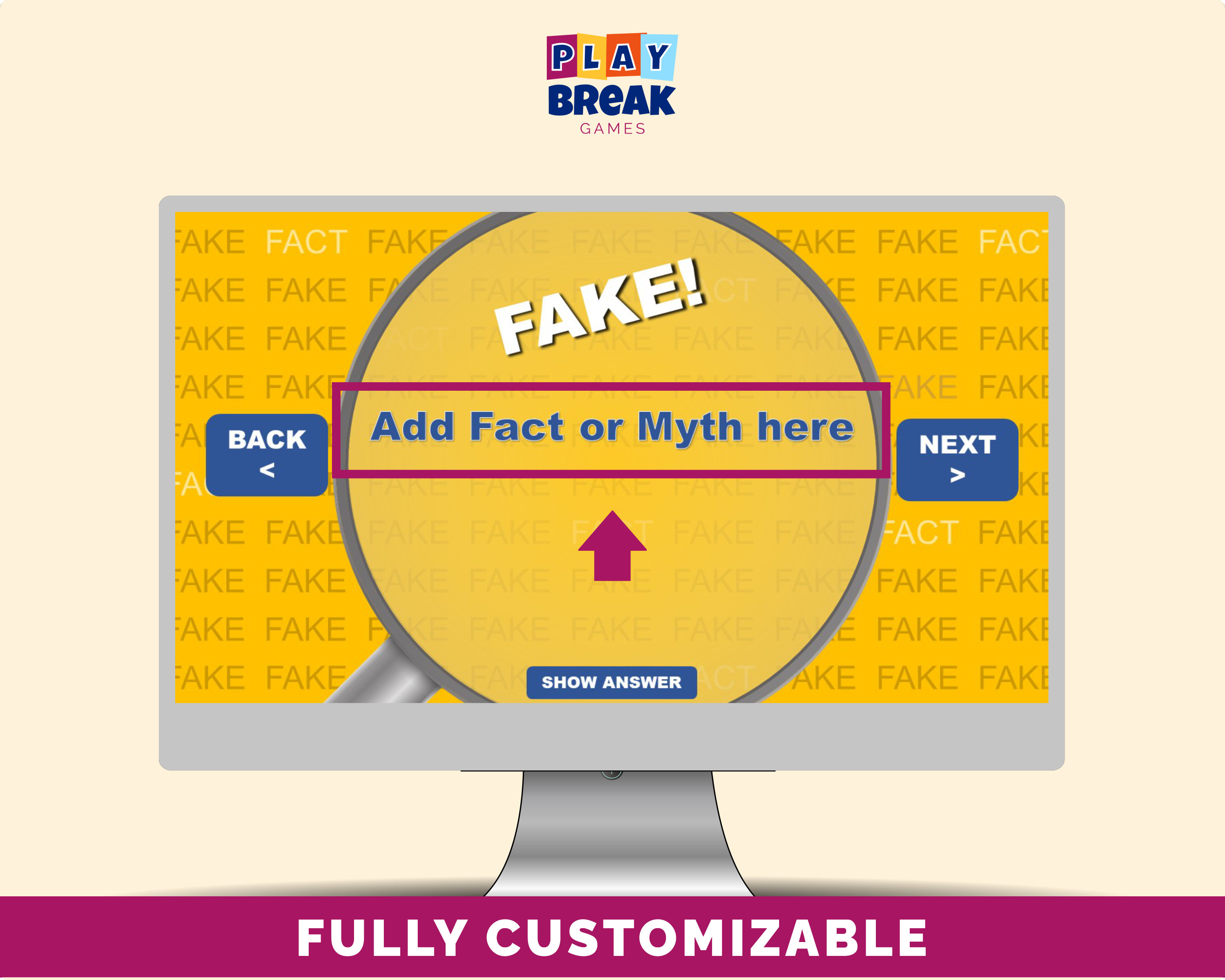 Fact Checked True or False Trivia Game - Powerpoint for Zoom Party ...