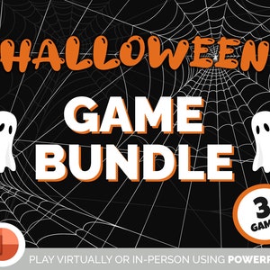 Halloween Bundle Party Game - Powerpoint Games for Zoom Party - Games ...