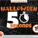 Halloween 5 Seconds Quick Wit Game Powerpoint Games Zoom - Etsy