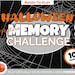 Halloween Picture Memory Game Powerpoint Games for Zoom - Etsy