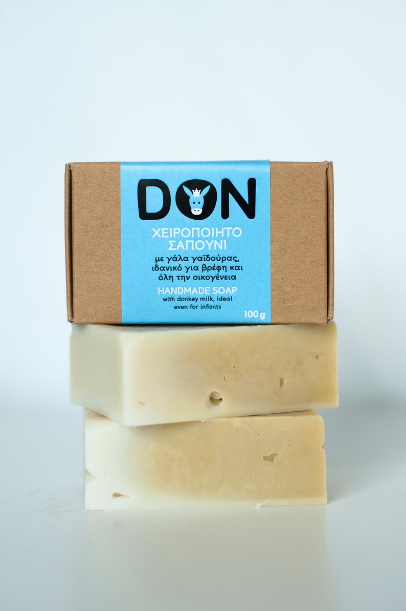 DONKEY MILK SOAP • With Olive Oil, Ideal Even for Infants, Organic Soap ...