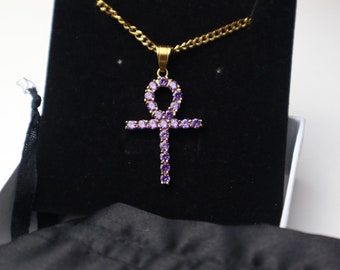 Purple Ankh Jewelry - Etsy
