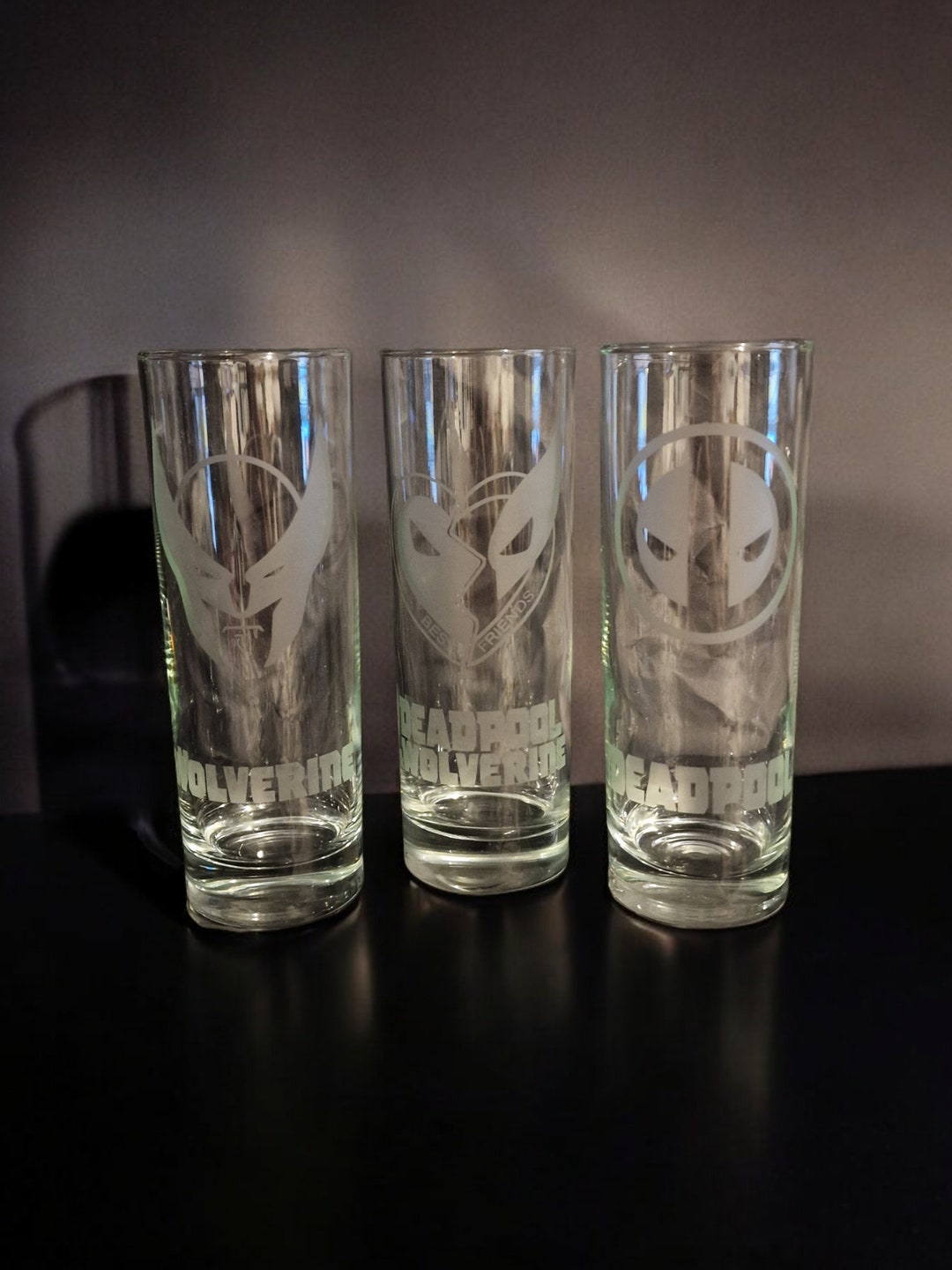 Deadpool & Wolverine Highball Glasses - Etsy