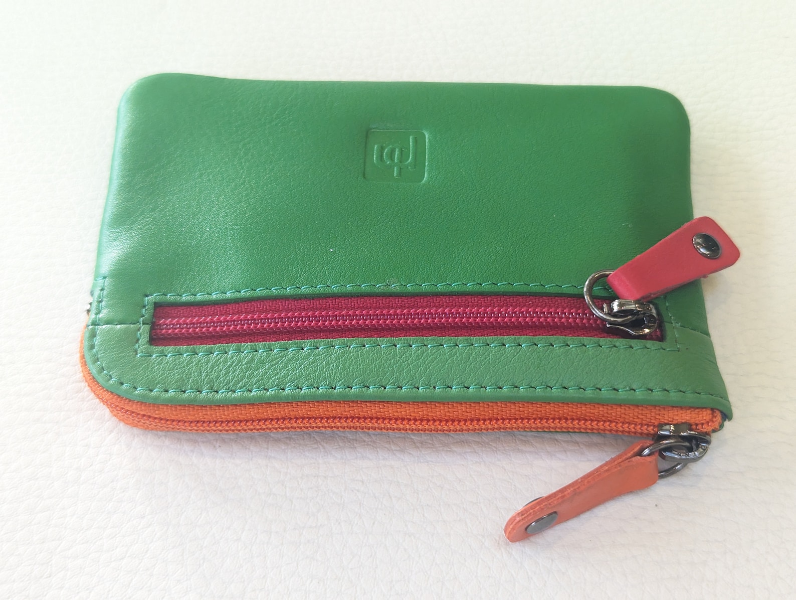 Colourful Premium Leather Purse, Real Leather Card Holder, Coin Purse ...