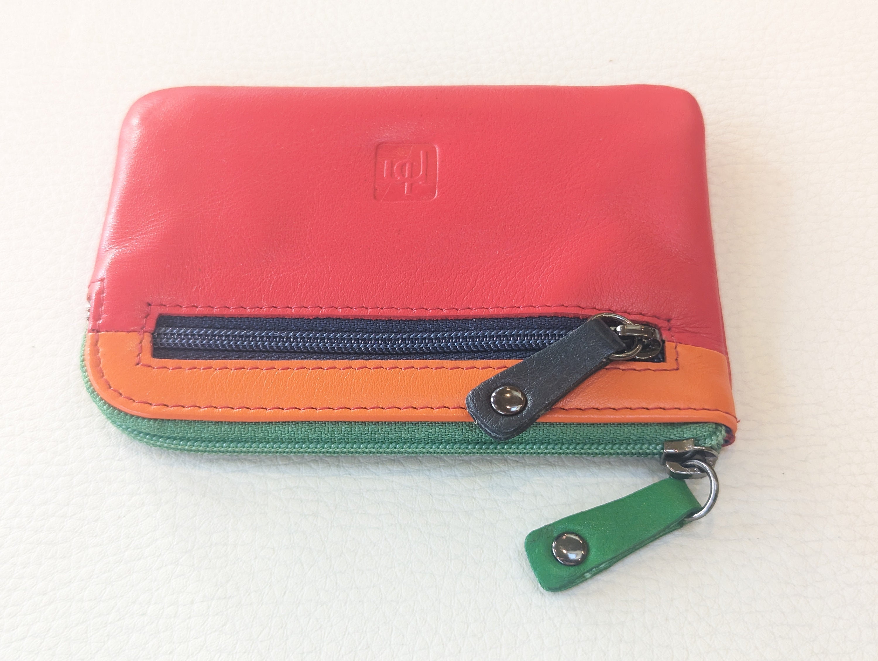 Colourful Premium Leather Purse, Real Leather Card Holder, Coin Purse ...