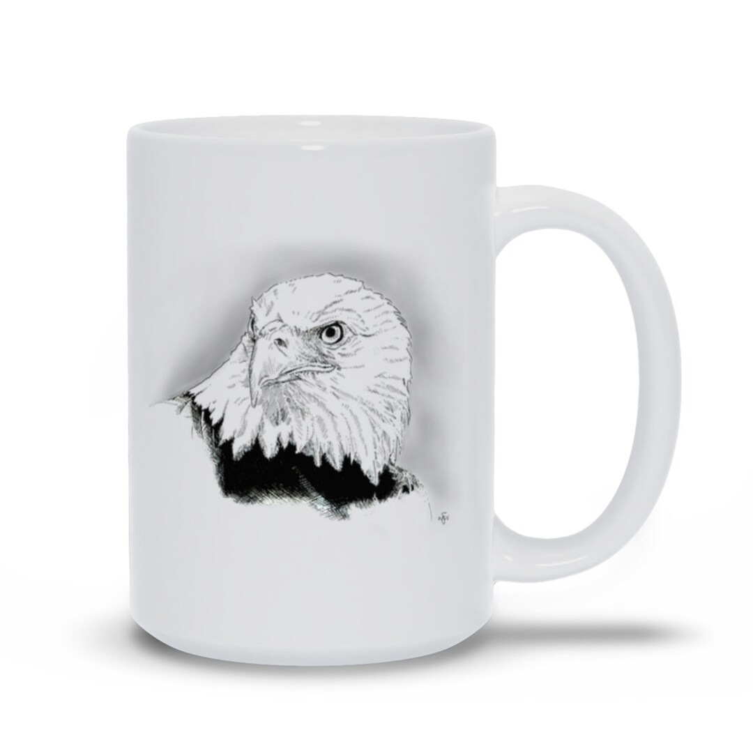 American Bald Eagle! Coffee Mug - Etsy