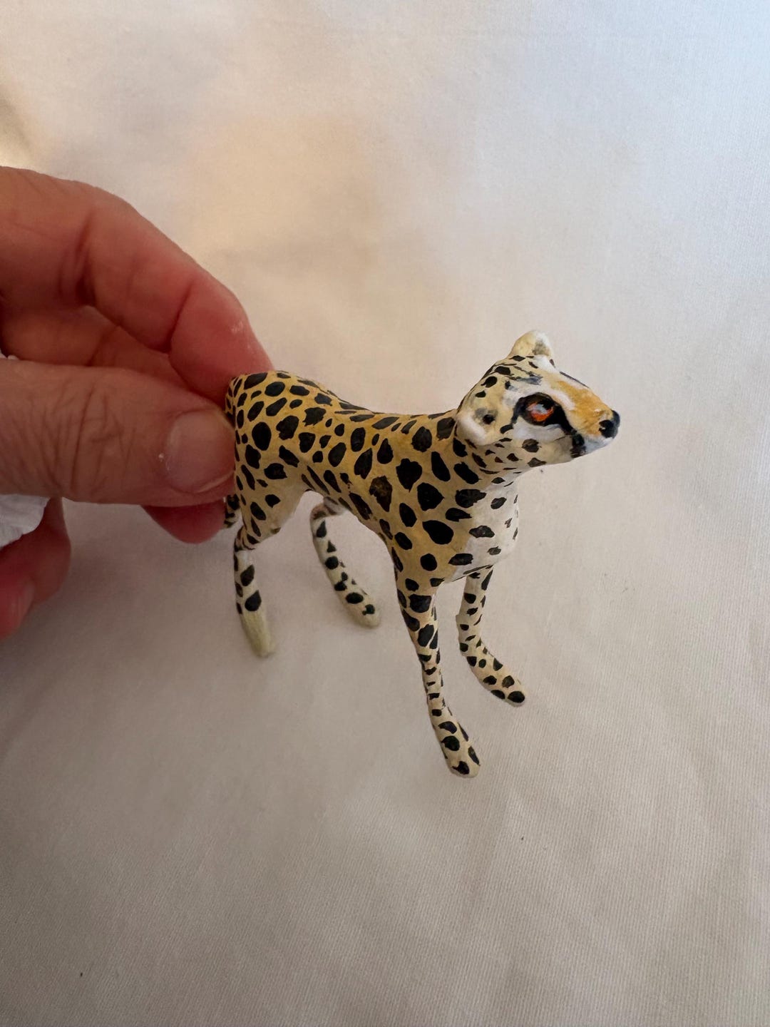 Paper Mache Cheetah - Etsy UK