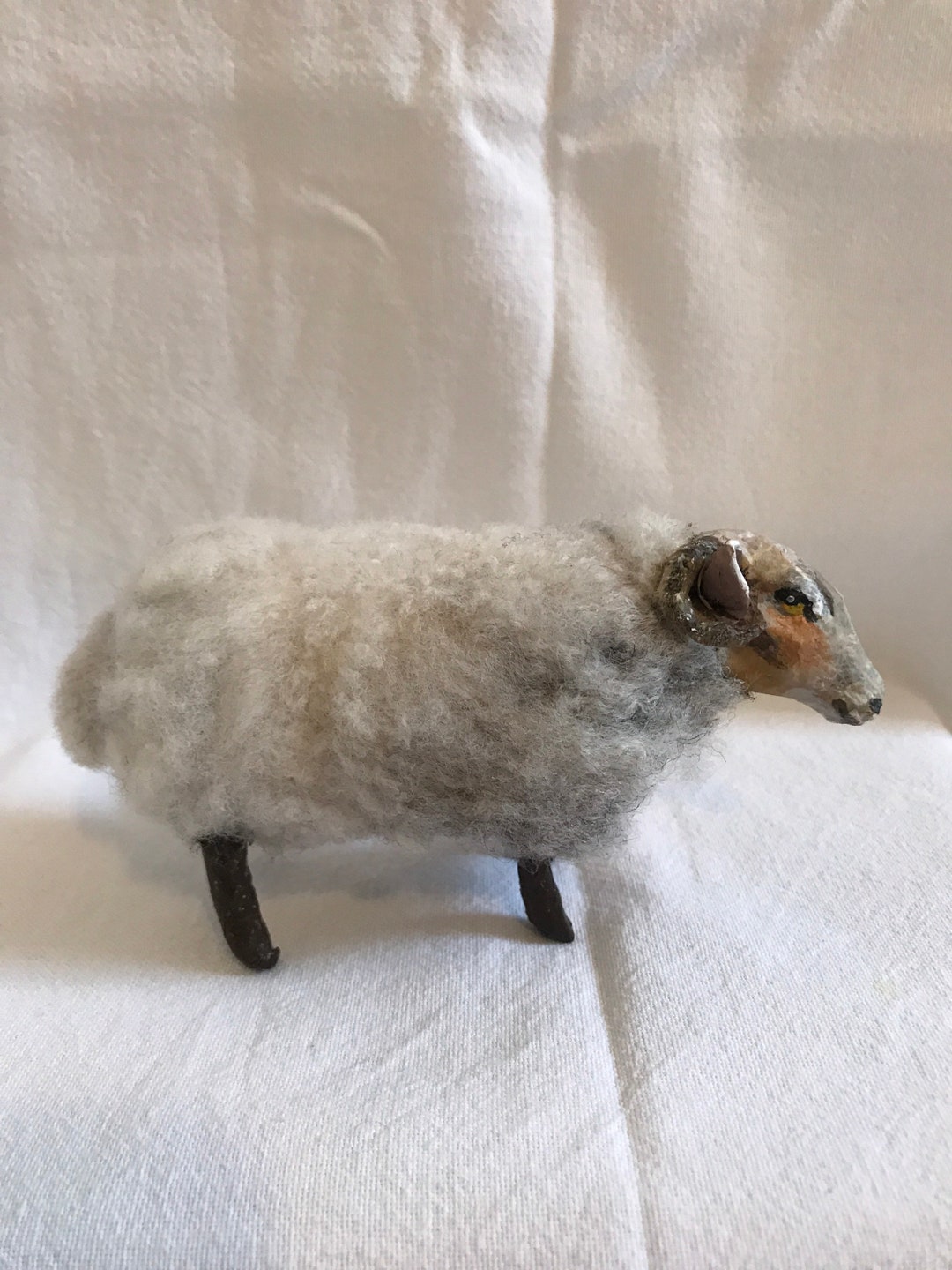 Latxa Sheep Paper Mache Sculpture. - Etsy