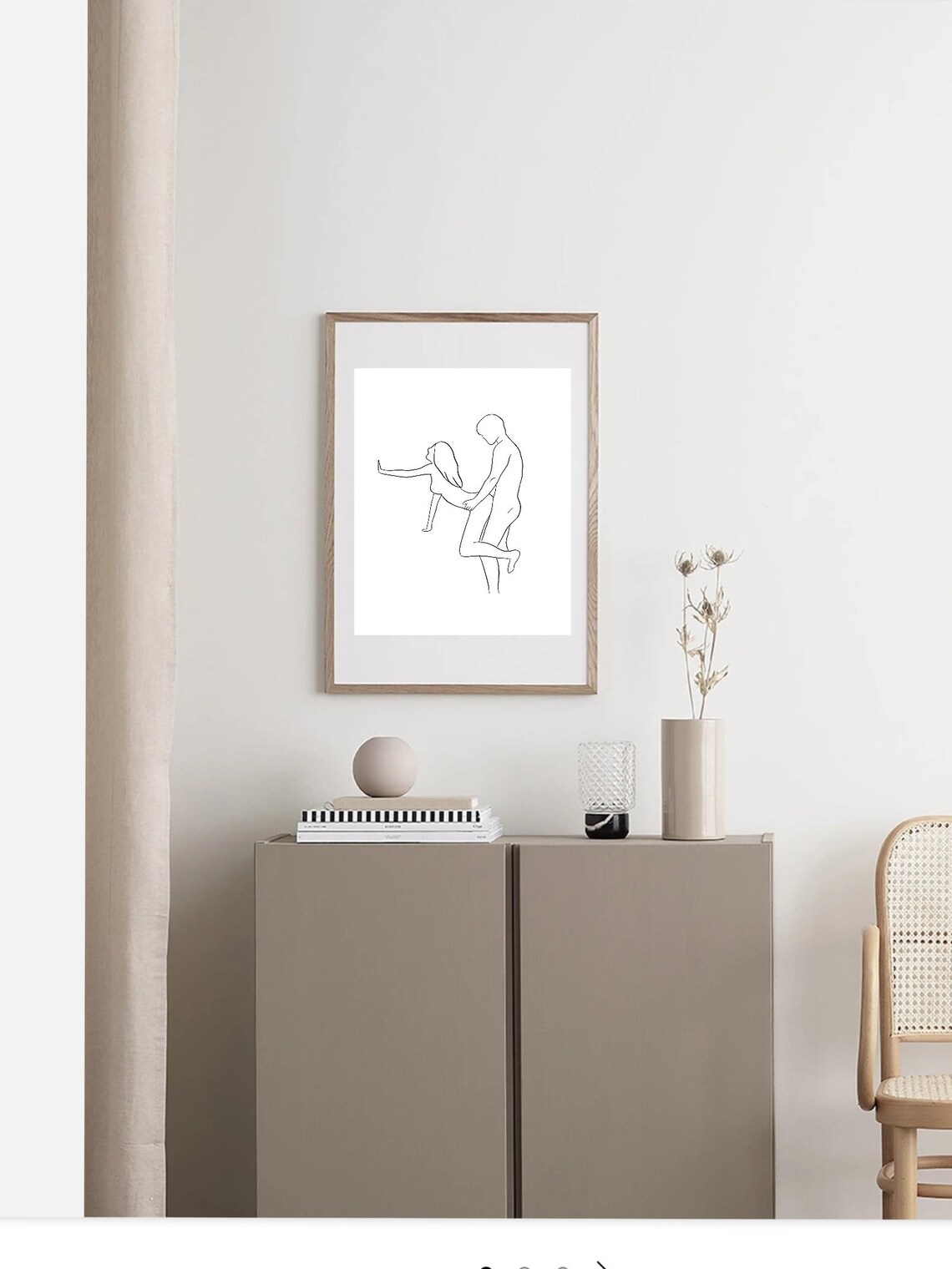 Love Illustrations Sexual Drawings Wall Art Sex Couple Love Kiss