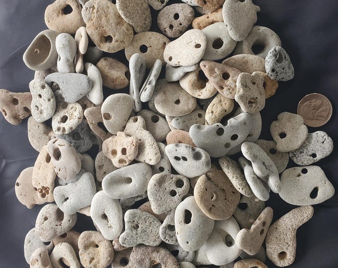OVER 100 NICE STONES! Holey, Hagstones, Odin, Fairy, Mother, Shaman ...