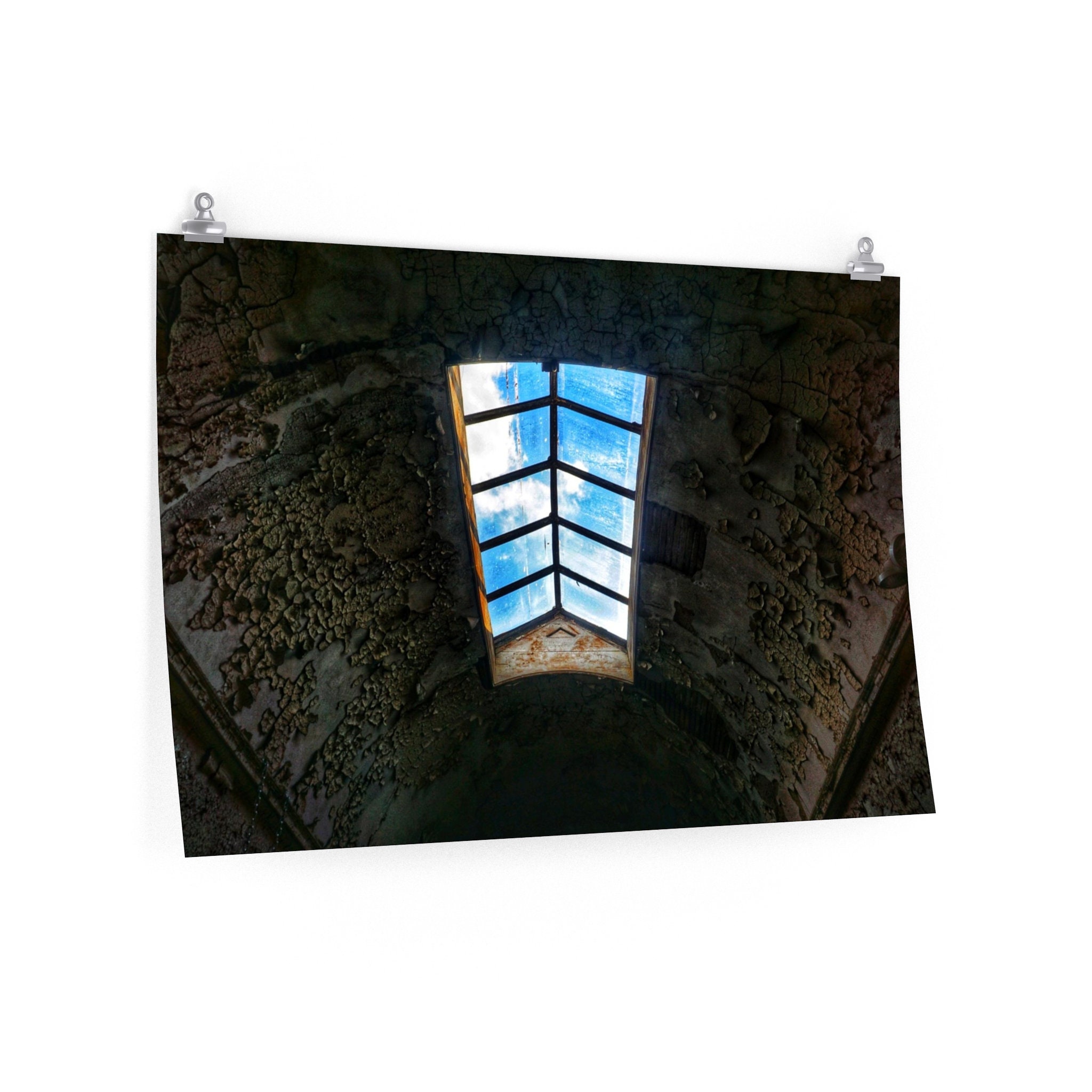 Skylight_premium Matte, Urbex Poster - Etsy
