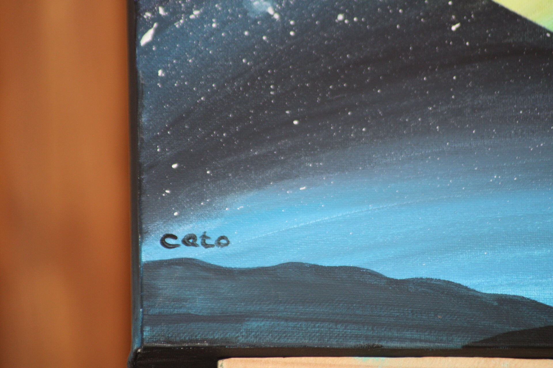 Rainbow Flashlight Painting - Etsy