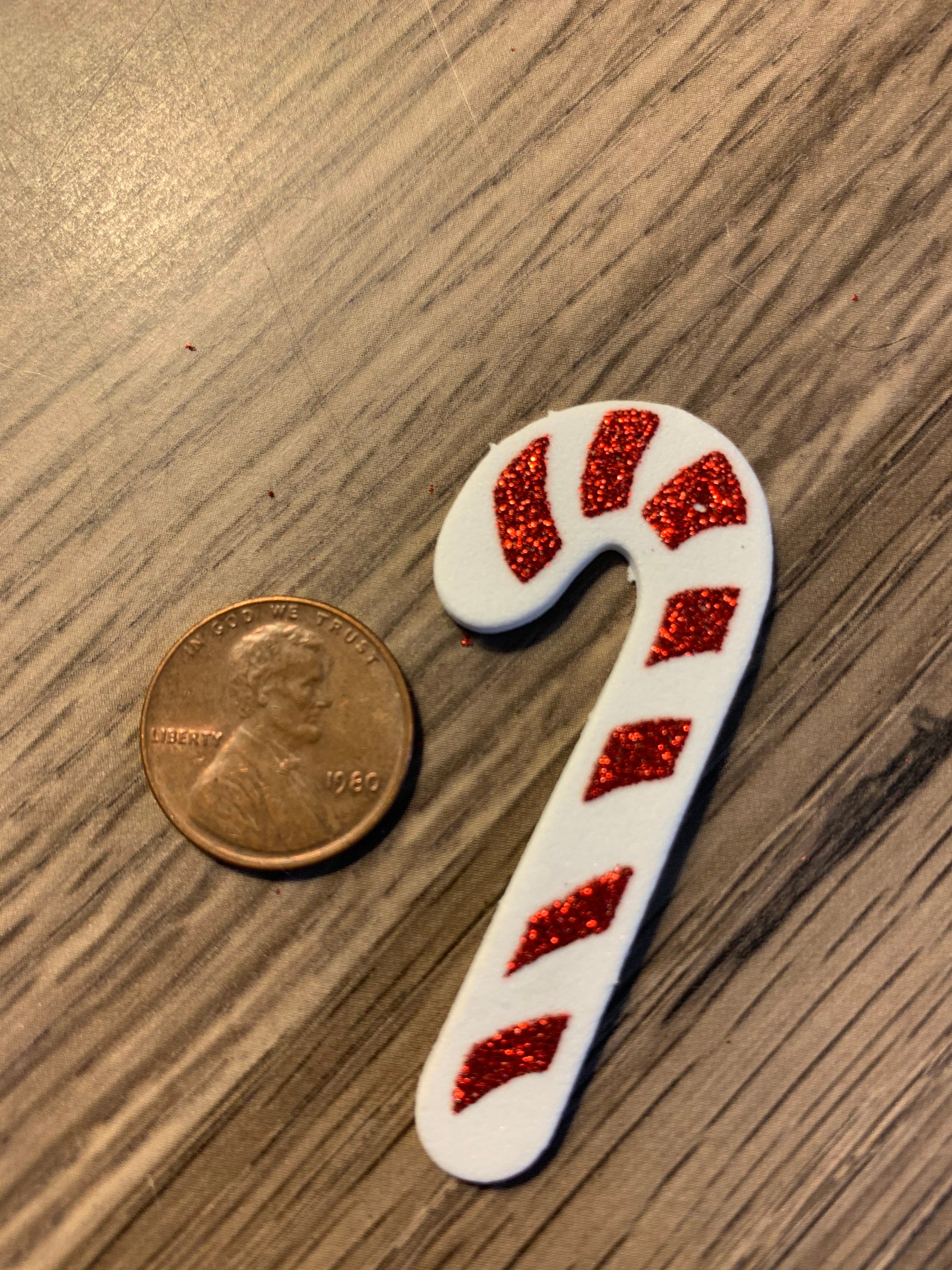 Candy Cane Foam Stickers | Etsy