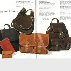 Vintage Coach 9014 RED Berkeley Saddle Bag Leather & SUEDE Original ...