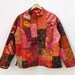 Reversible Jacket Indian Patchwork Cotton Fabric Jacket With Silk ...