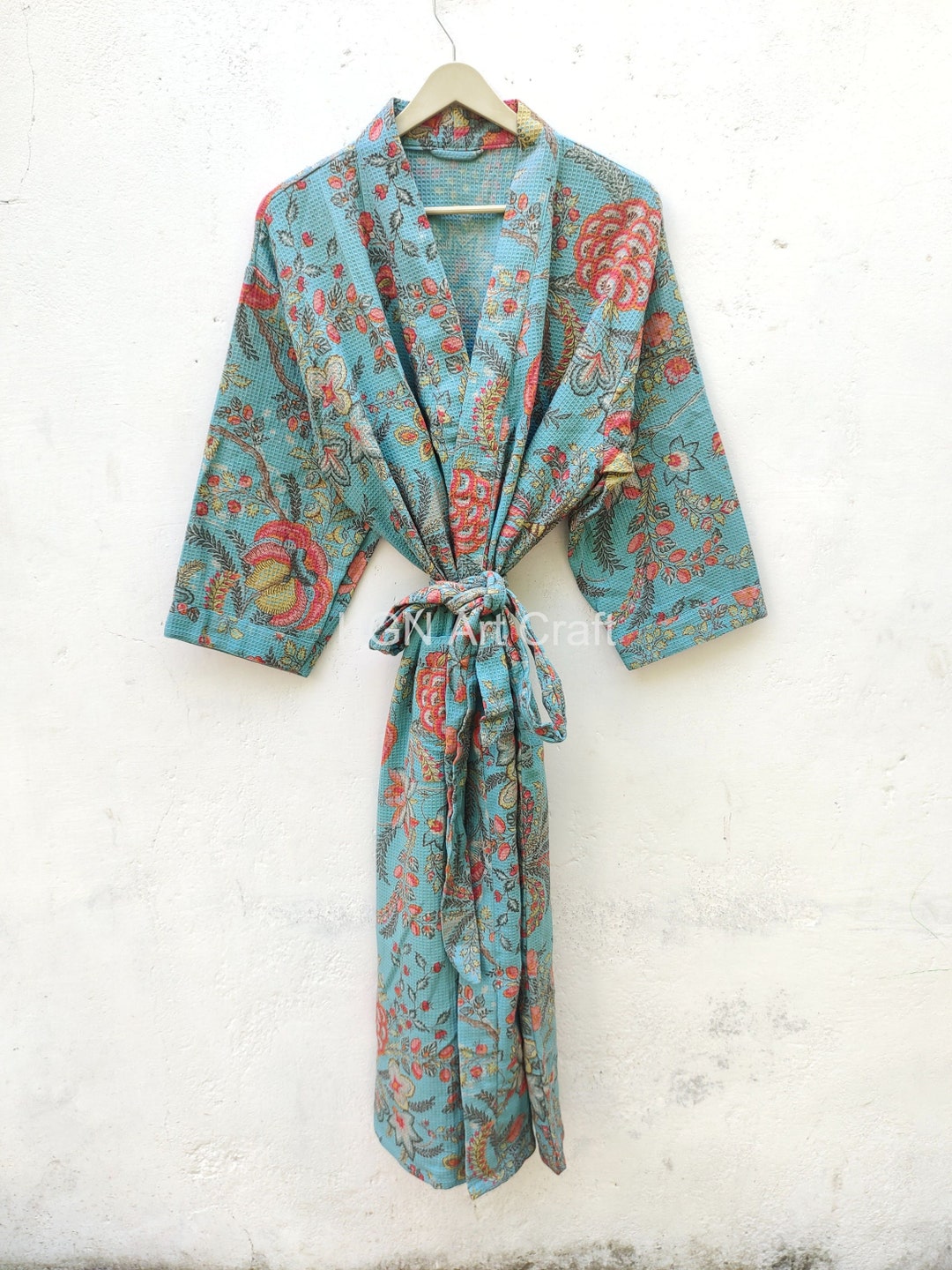 Cotton Waffle Robe for Women Absorbent Waffle Bath Robe - Etsy UK