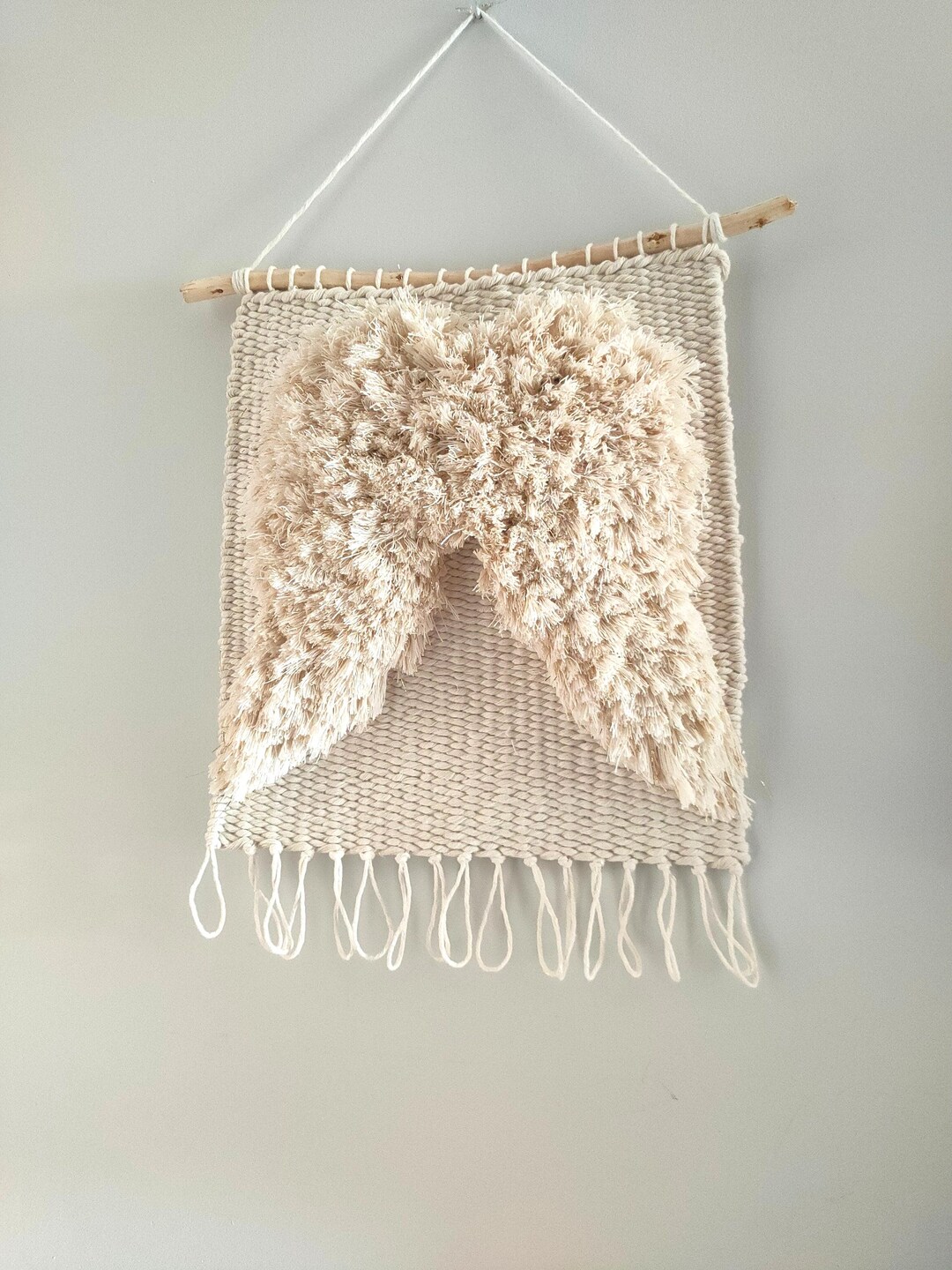 MADE TO ORDER Angel Wings Wall Hanging, Guardian Wings Tapestry for ...