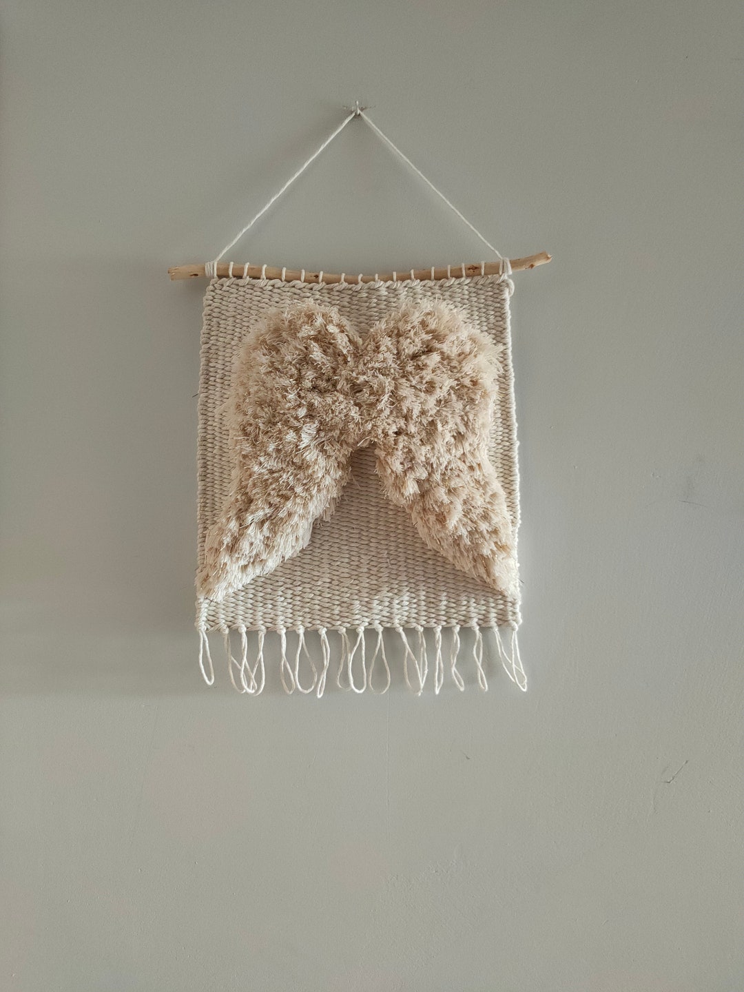 Angel Wings Wall Hanging, Guardian Wings Tapestry for Bedroom, Bohemian ...