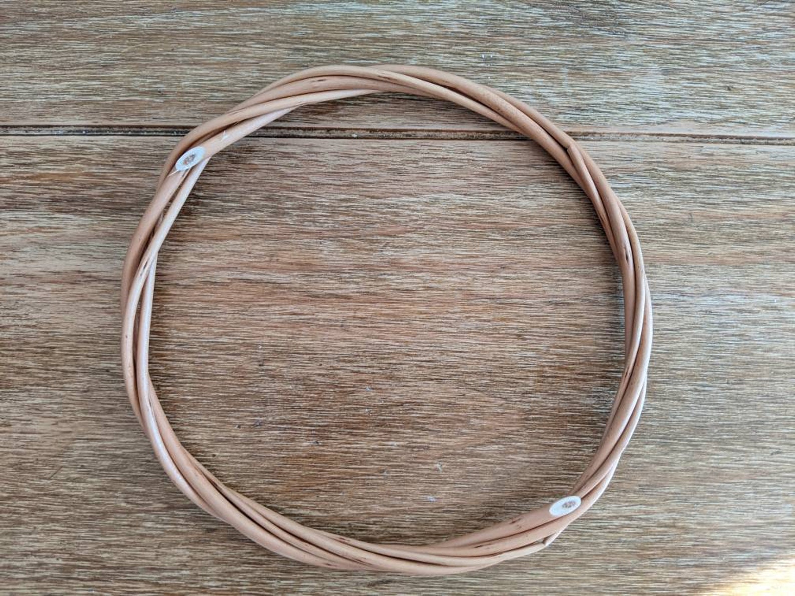 Small Thin Willow Hoop. Buff Willow. Plain Wreath for DIY Wedding, Door ...