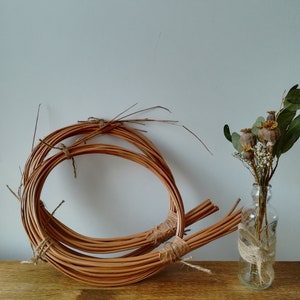 Willow Rods for Weaving and Crafts. Natural Brown, Buff or White Willow ...