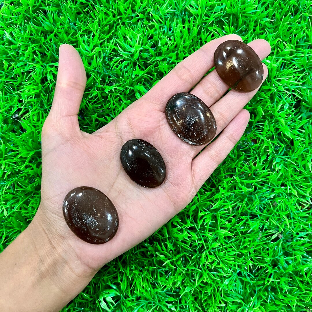Smoky Quartz Worry Stone | Therapy Healing Chakra Worry Stone | Palm ...