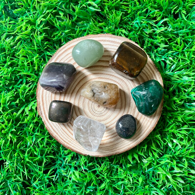 Money Magnet Crystals Set Eight-elements Money Magnet - Etsy