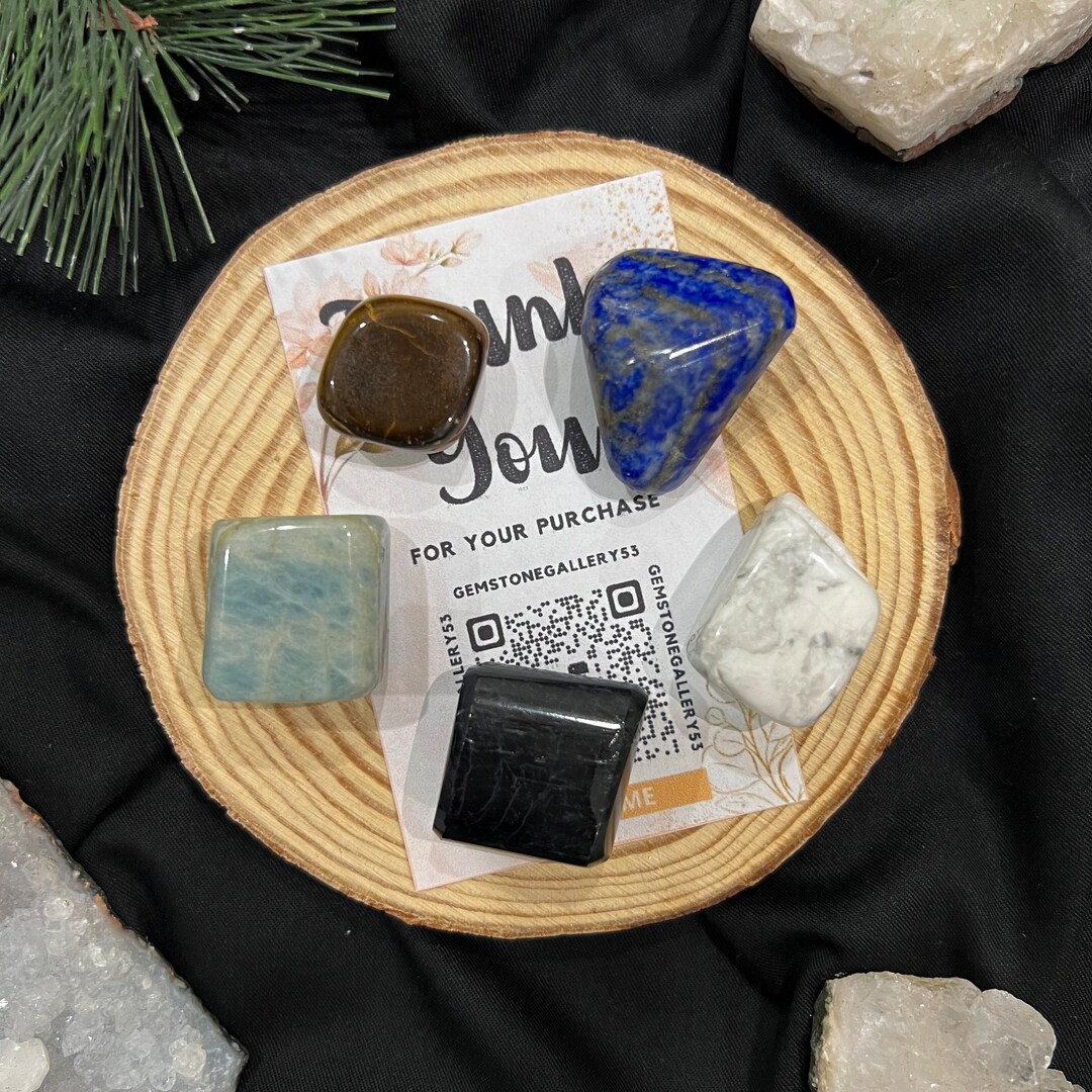 Evil Eye Protection Crystals Set, Mal De Ojo Crystals, Energy Cleansing ...