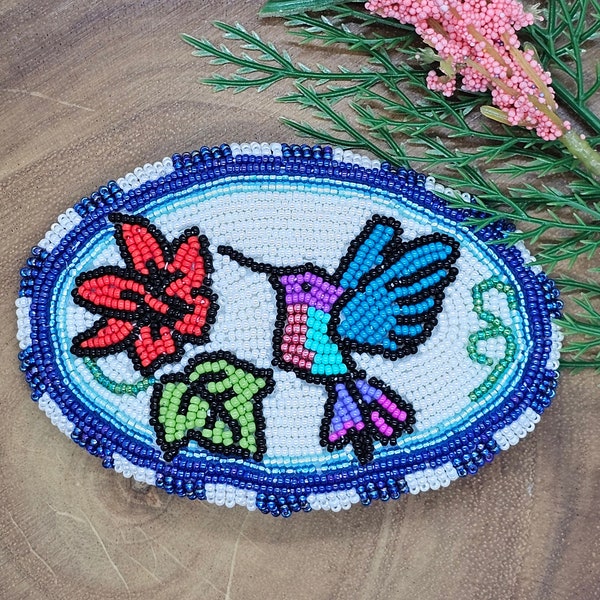 Beaded Barrette - Etsy