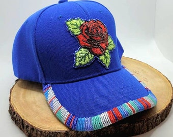 Beaded Baseball Cap - Etsy