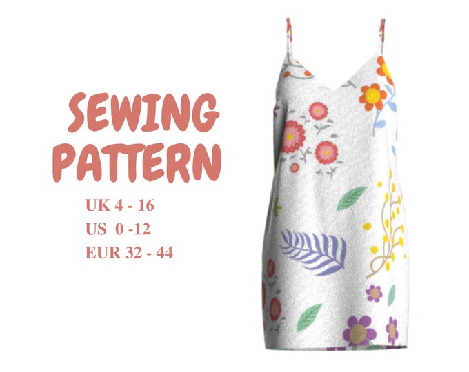 Basic Tank Top Pattern Women Sewing Pattern Crop Tank Top - Etsy