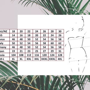 Basic Tank Top Pattern, Women Plus Size Pattern, Crop Tank Pattern ...