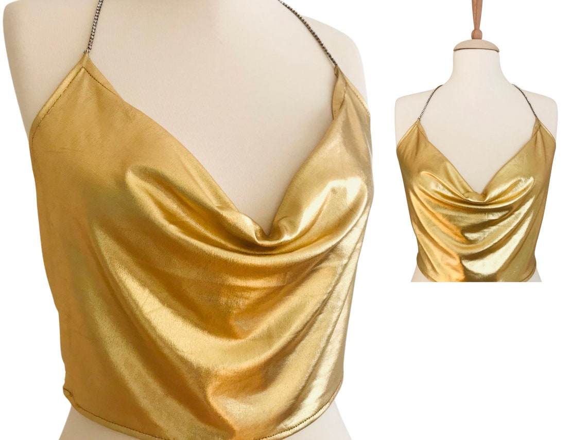 Cowl Neck Cami Top Sewing Pattern UK Size 4 16 US Size 0 - Etsy