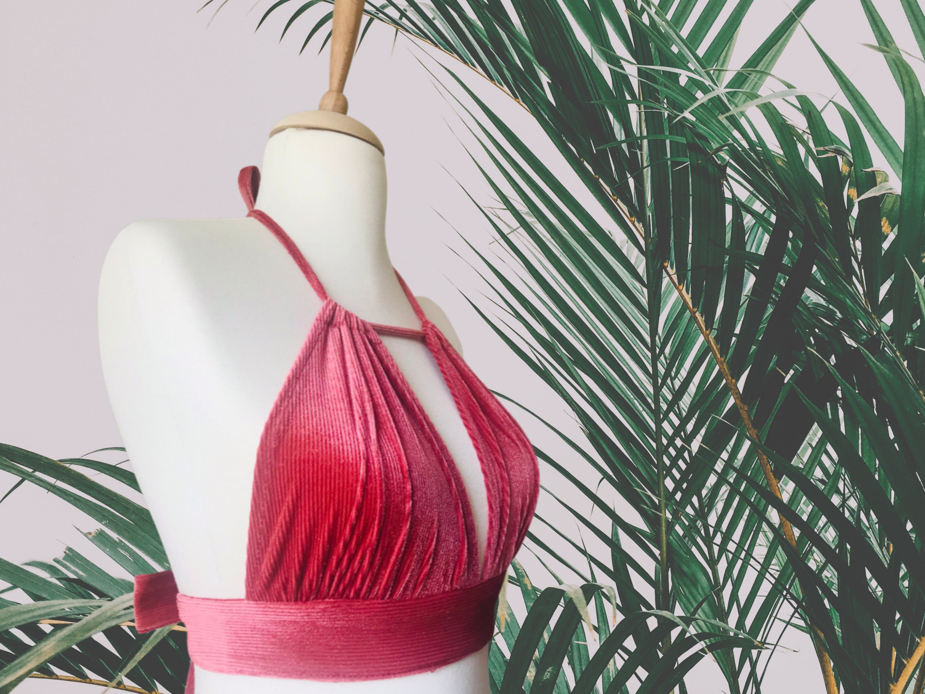 Plus Size Women Pdf Bustier Bikini Bra Top Sewing Pattern | UK Size 18 ...
