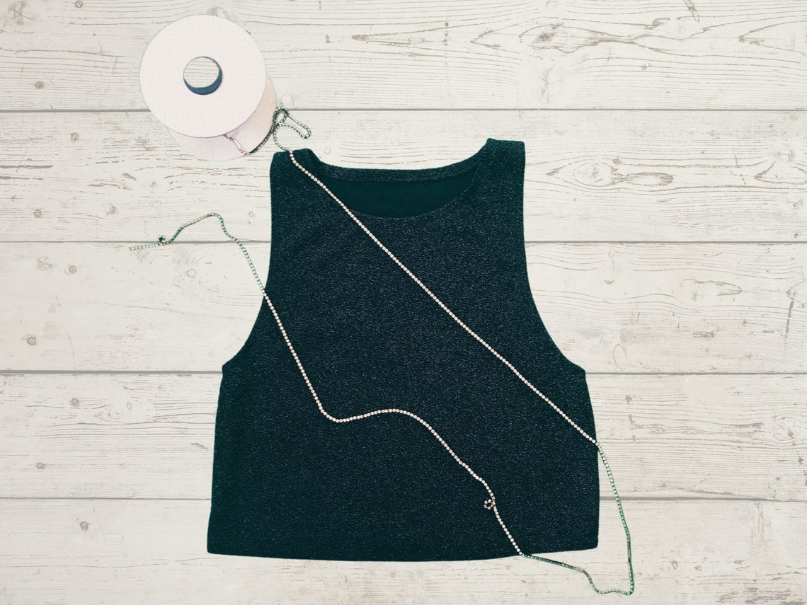 Basic Tank Top Pattern Women Sewing Pattern Crop Tank Top - Etsy