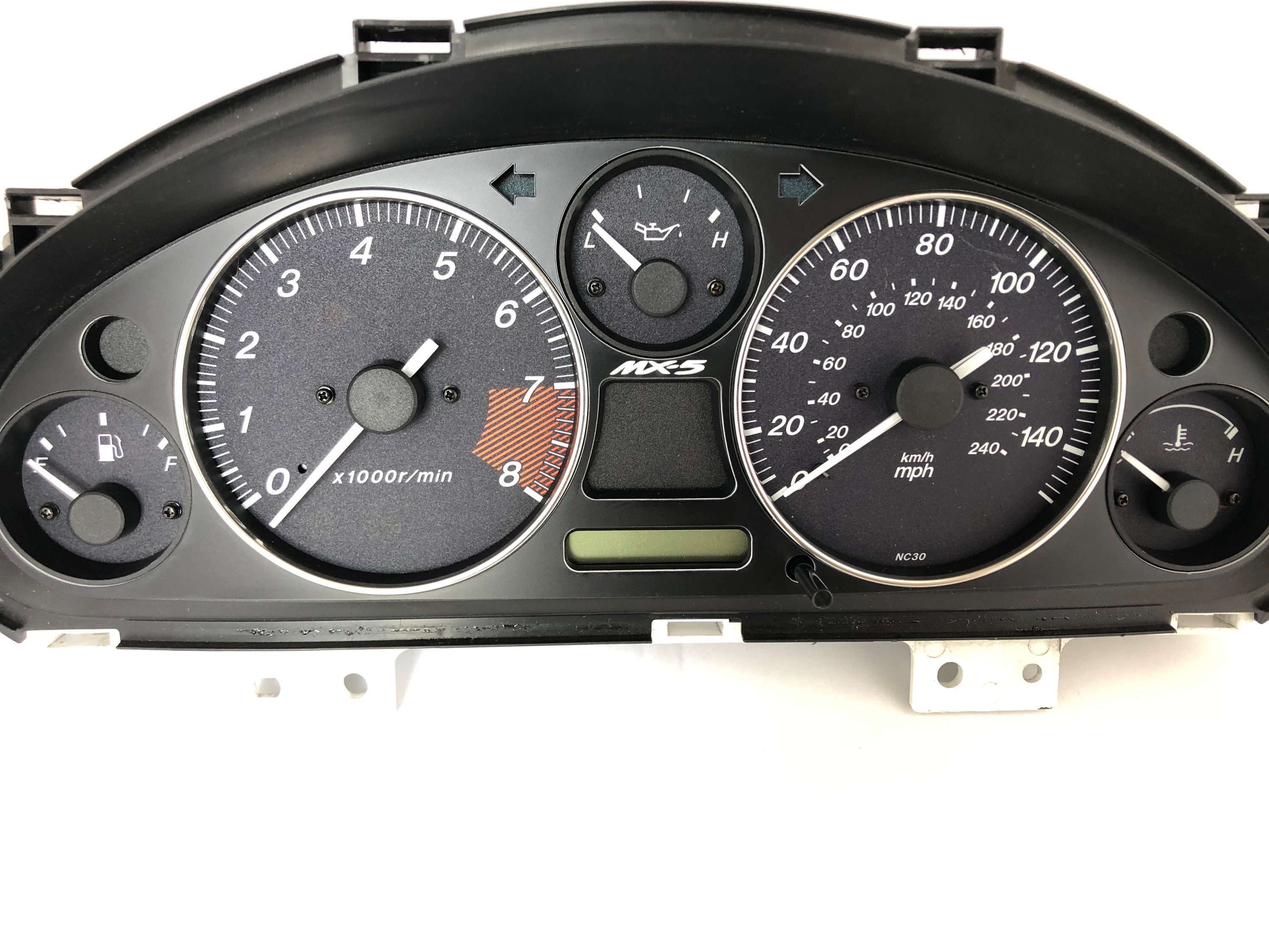 MX5 Miata MK2 Dash Surround - Acrylic Cover in Various Colours - Etsy UK