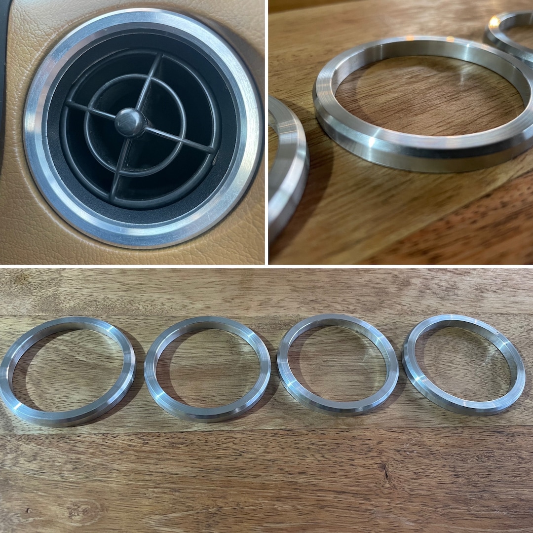 MX5 Miata Aluminium Air Vent Rings - Free Tracked Shipping - MX5 Miata ...