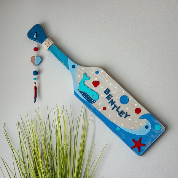 Painted Paddle - Etsy