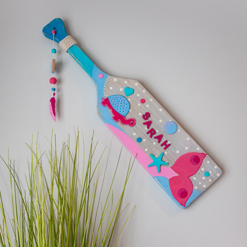 Painted Paddle - Etsy