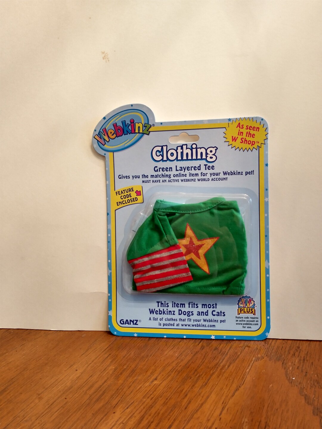 Webkinz Green Layered Tee Brand New With Feature Code - Etsy