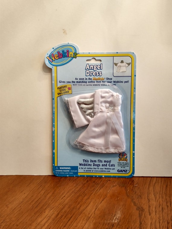 Webkinz Angel Dress Brand New With Feature Code - Etsy