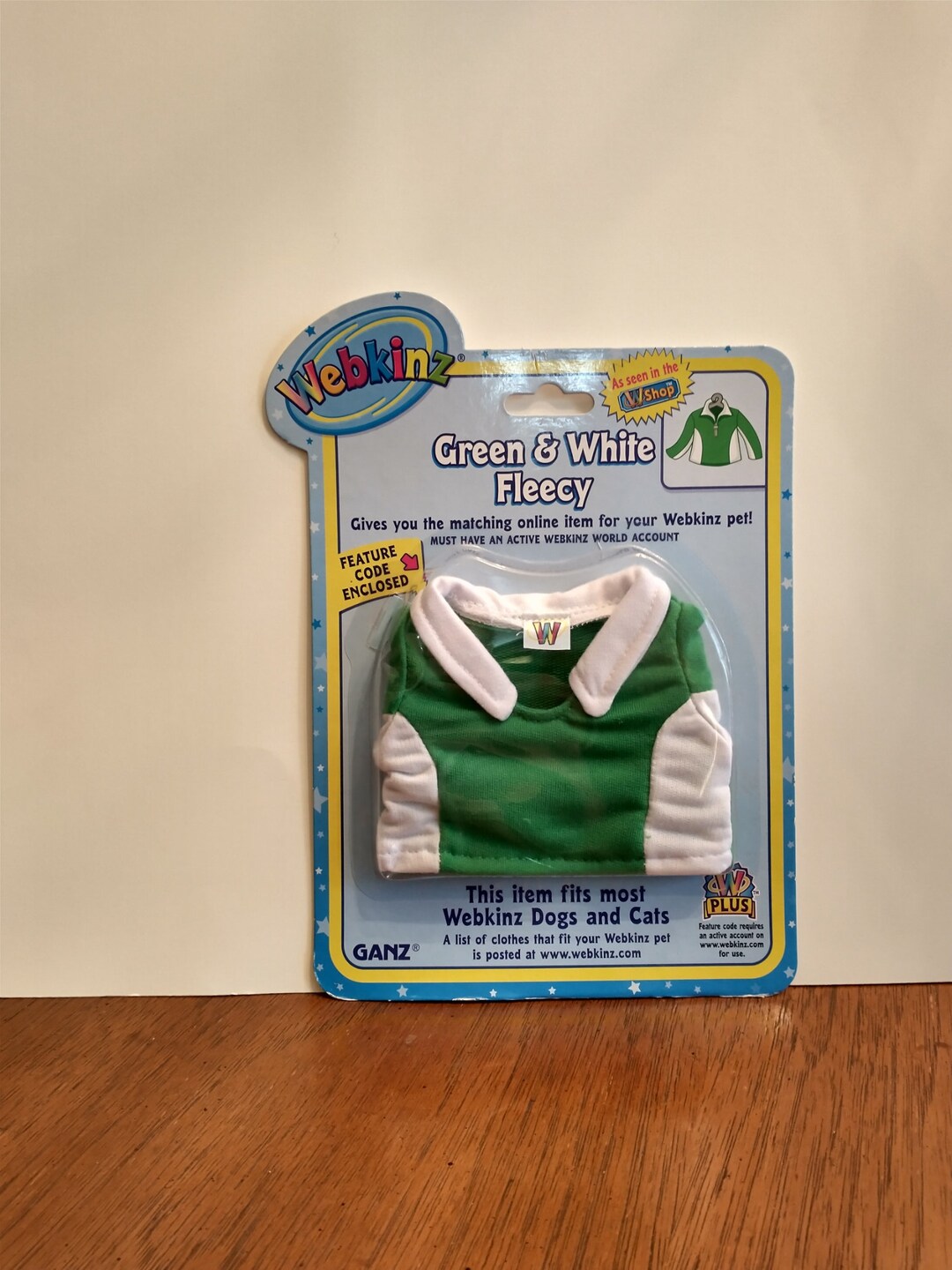Webkinz Green & White Fleecy// Brand New With Feature Code - Etsy