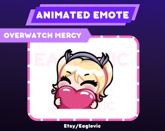Animated Mercy Emote - Etsy